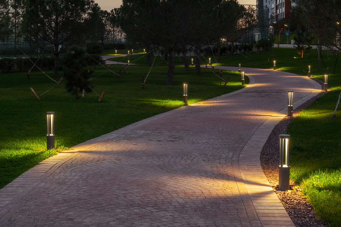 Defne DL100 | Bollard Luminaires | Outdoor – Novalux Lighting Turkey