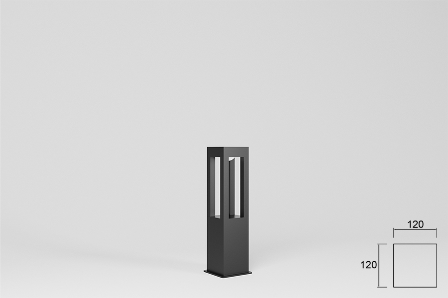 Defne S Bollard Luminaires | Outdoor – Novalux Lighting Turkey